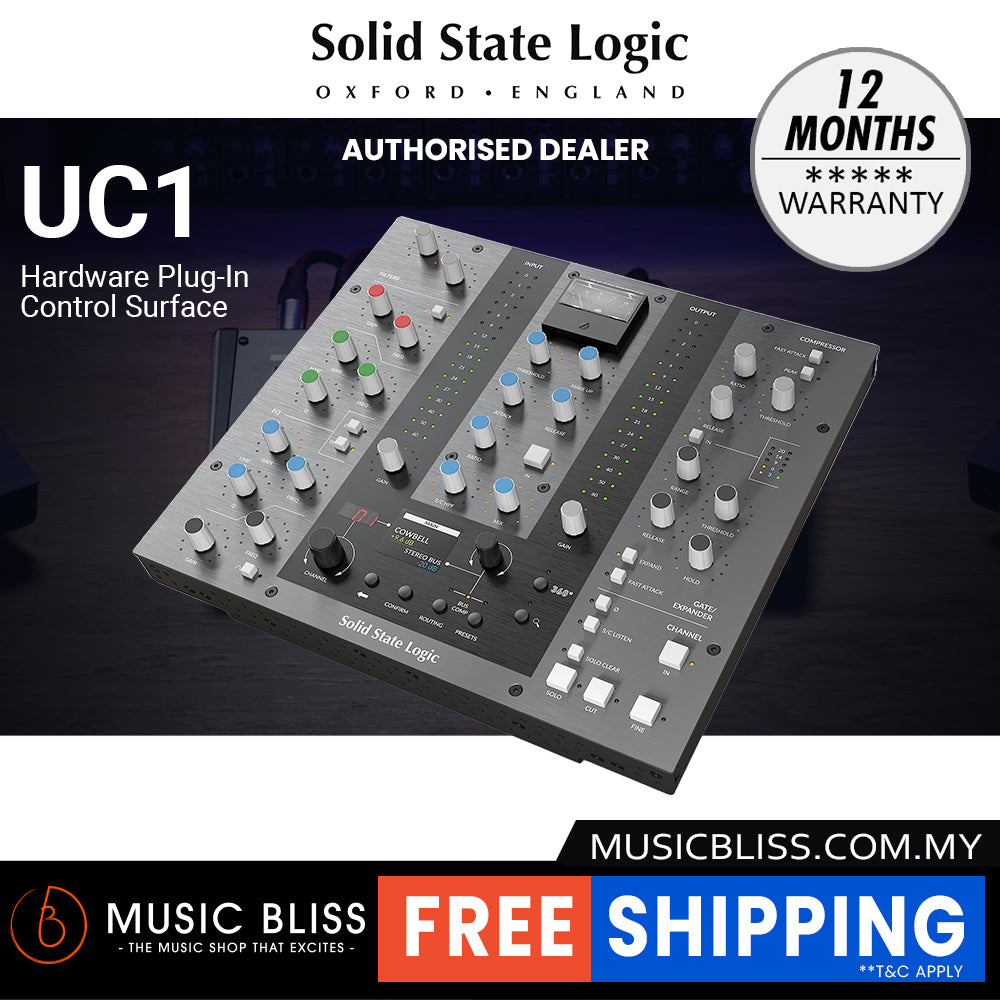 Solid State Logic UC1 Advance Plug In Controller | Music Bliss Malaysia