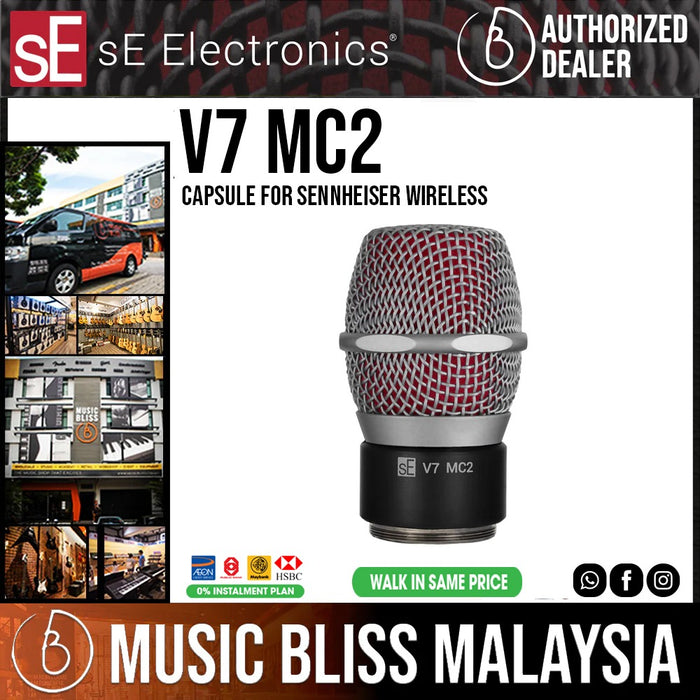 sE Electronics V7 MC2 Capsule for Sennheiser Wireless | Music Bliss ...