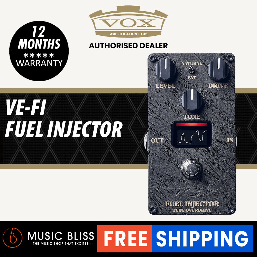 Vox VE-FI Valvenergy Fuel Injector Overdrive Pedal | Music Bliss Malaysia