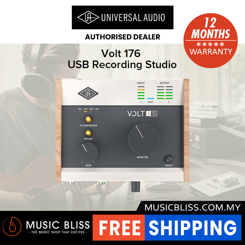 Universal Audio Volt 176 USB-C Audio Interface | Music Bliss Malaysia