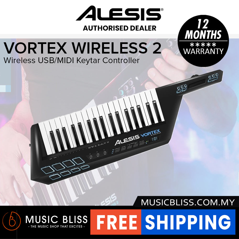 Alesis Vortex Wireless II Wireless Keyboard Controller | Music Bliss ...