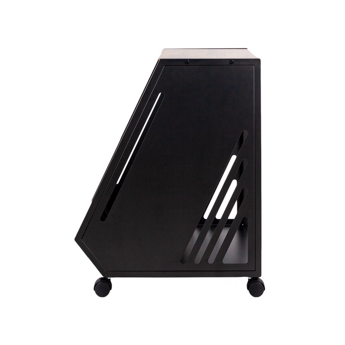 Wavebone Fin 13U Rackmount Case with Wood Top — Music Bliss Malaysia