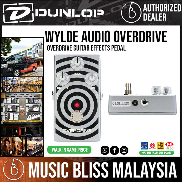 Jim Dunlop MXR Wylde Audio Overdrive Pedal | Music Bliss Malaysia