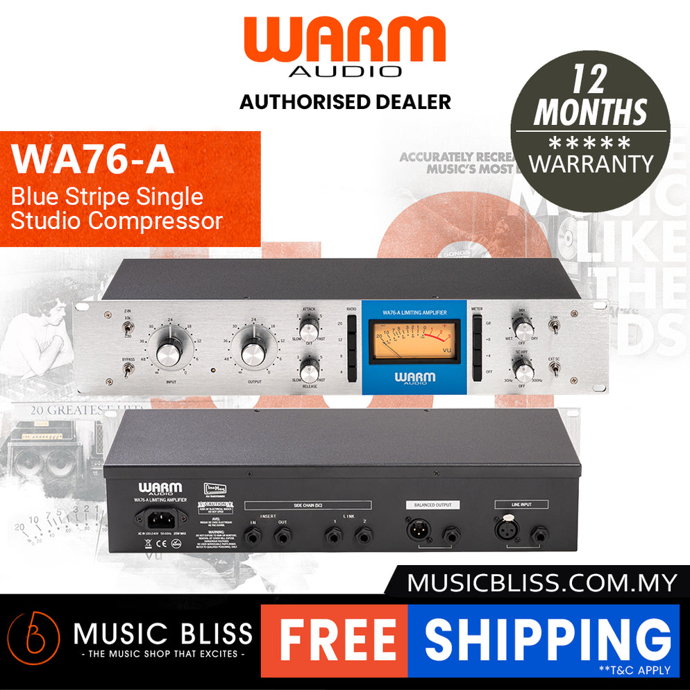 Warm Audio WA76-A Vintage-voiced Discrete FET Compressor | Music Bliss ...