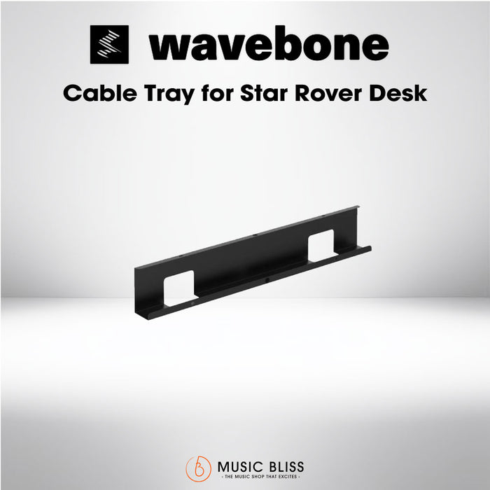 Wavebone Cable Tray for Star Rover Studio Desk — Music Bliss Malaysia