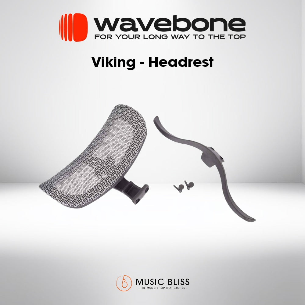 Wavebone Viking - Headrest (Grey) | Music Bliss Malaysia