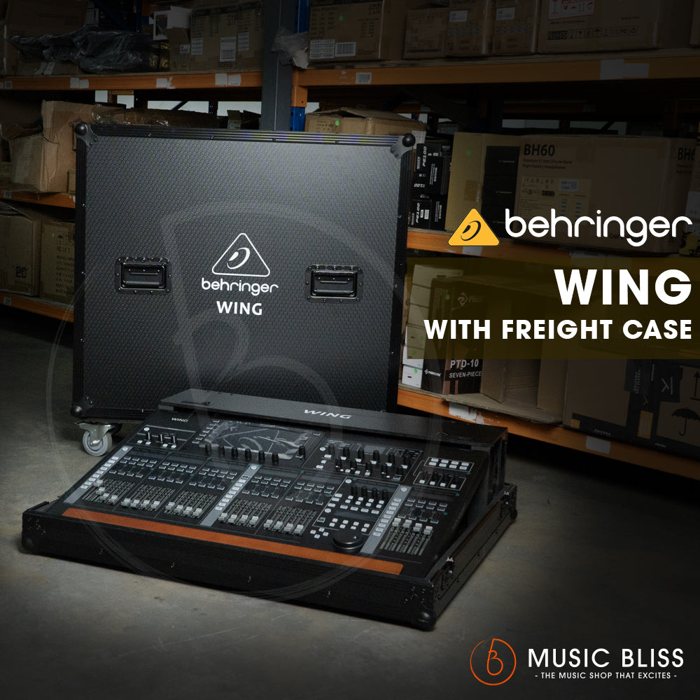 Behringer WING 48-channel Digital Mixer with Decksaver - Black (Free U ...
