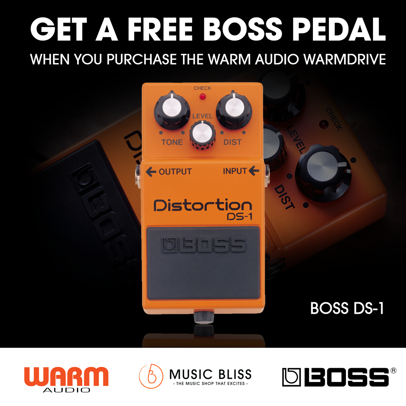 Warm Audio Warmdrive Professional Overdrive Pedal (Based off the ...