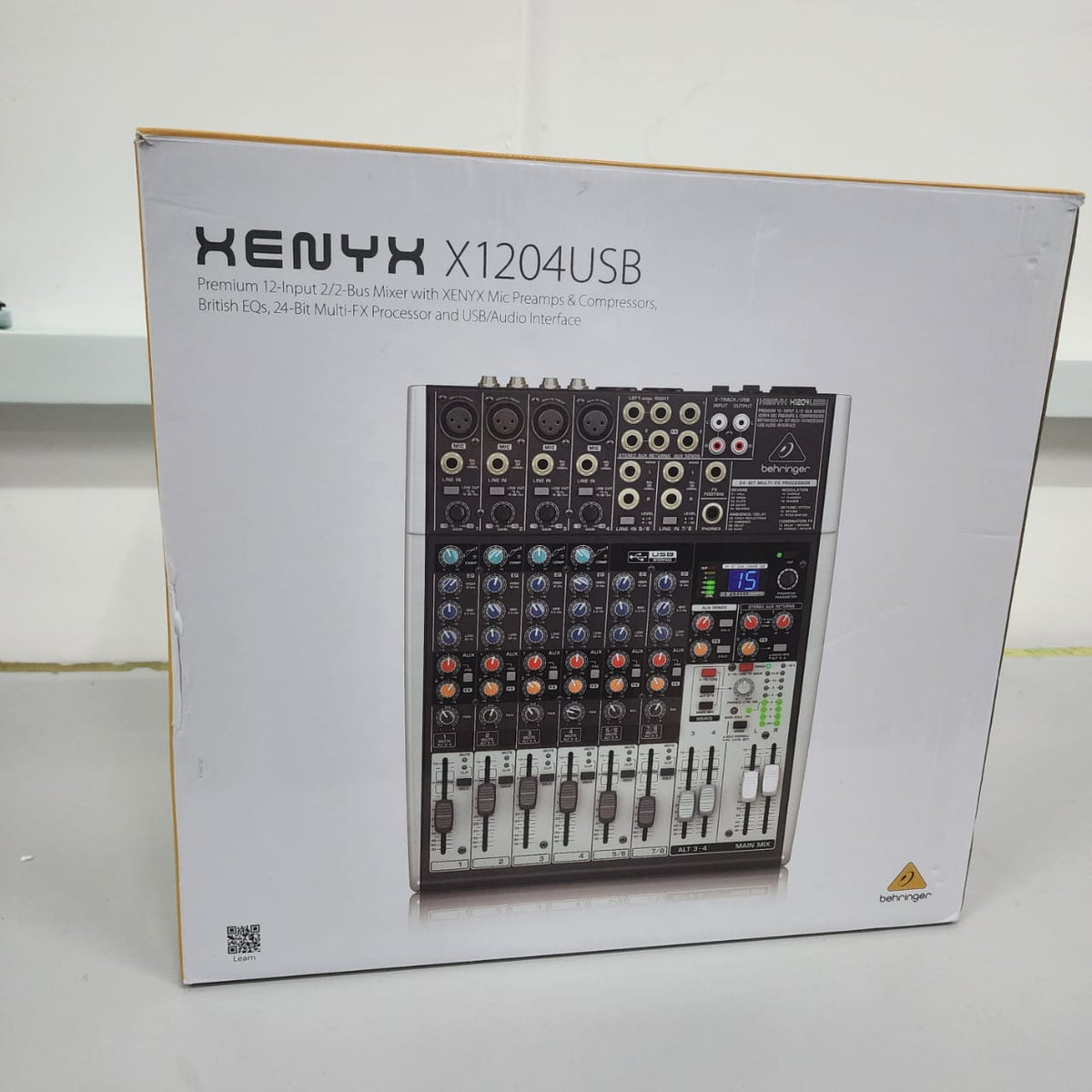 B STOCK (BS-556) Behringer XENYX X1204USB 8-channel Mixer with USB and ...