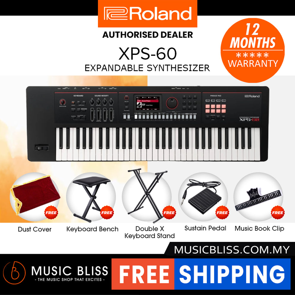 Roland XPS-60 Expandable Synthesizer | Music Bliss Malaysia