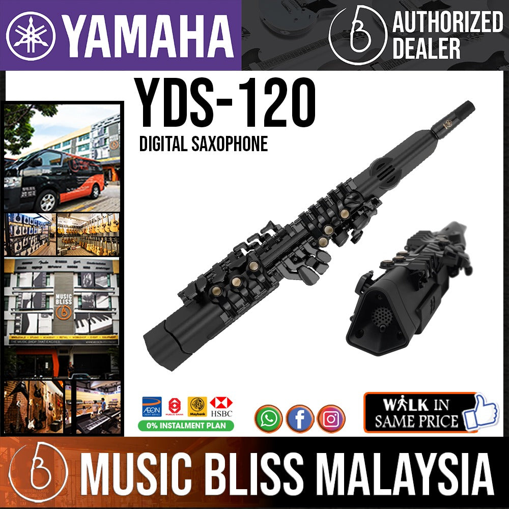 Yamaha YDS-120 Digital Saxophone (YDS120 / YDS 120) | Music Bliss Malaysia