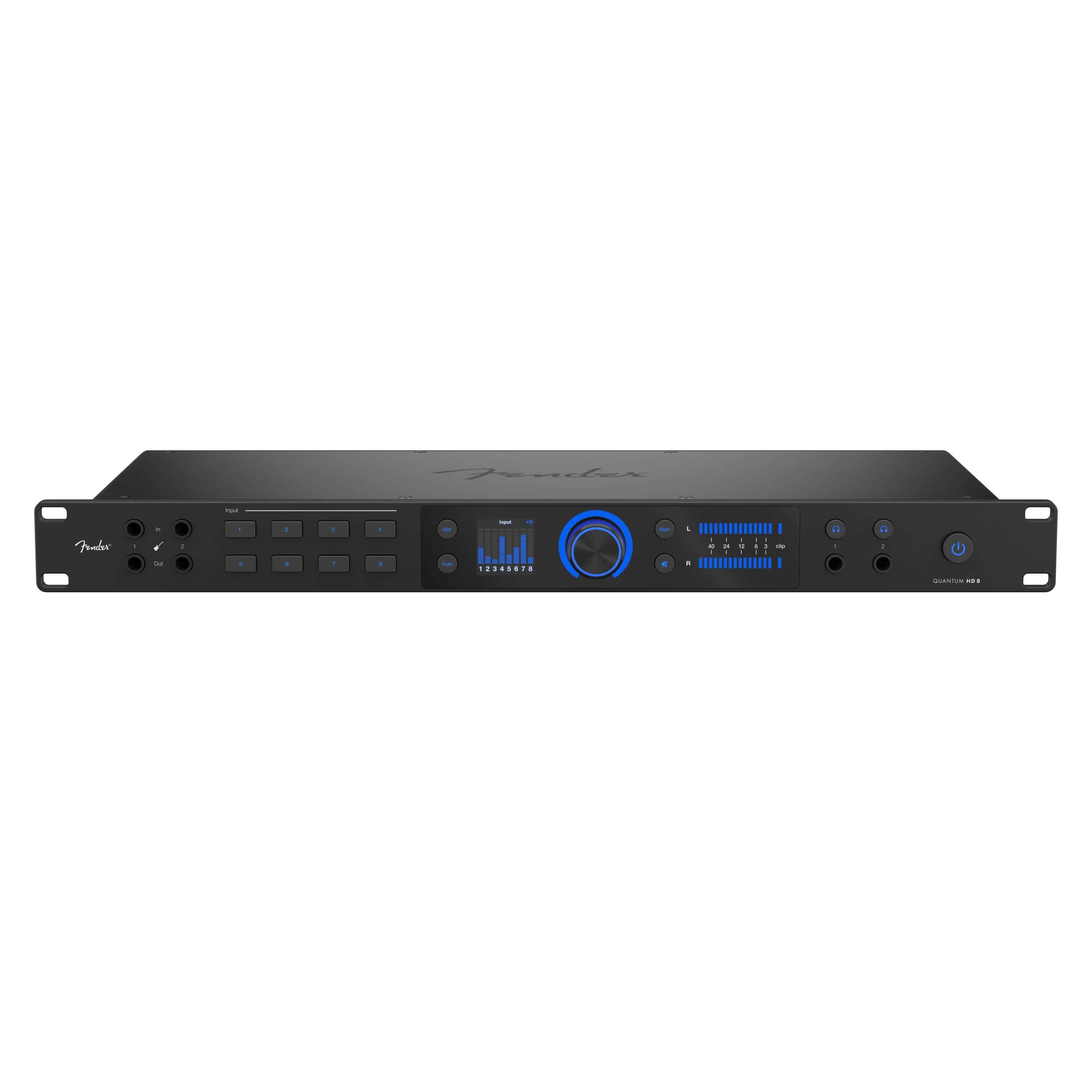 Fender Quantum HD 8 Rackmountable USB-C Audio Interface | Music Bliss ...