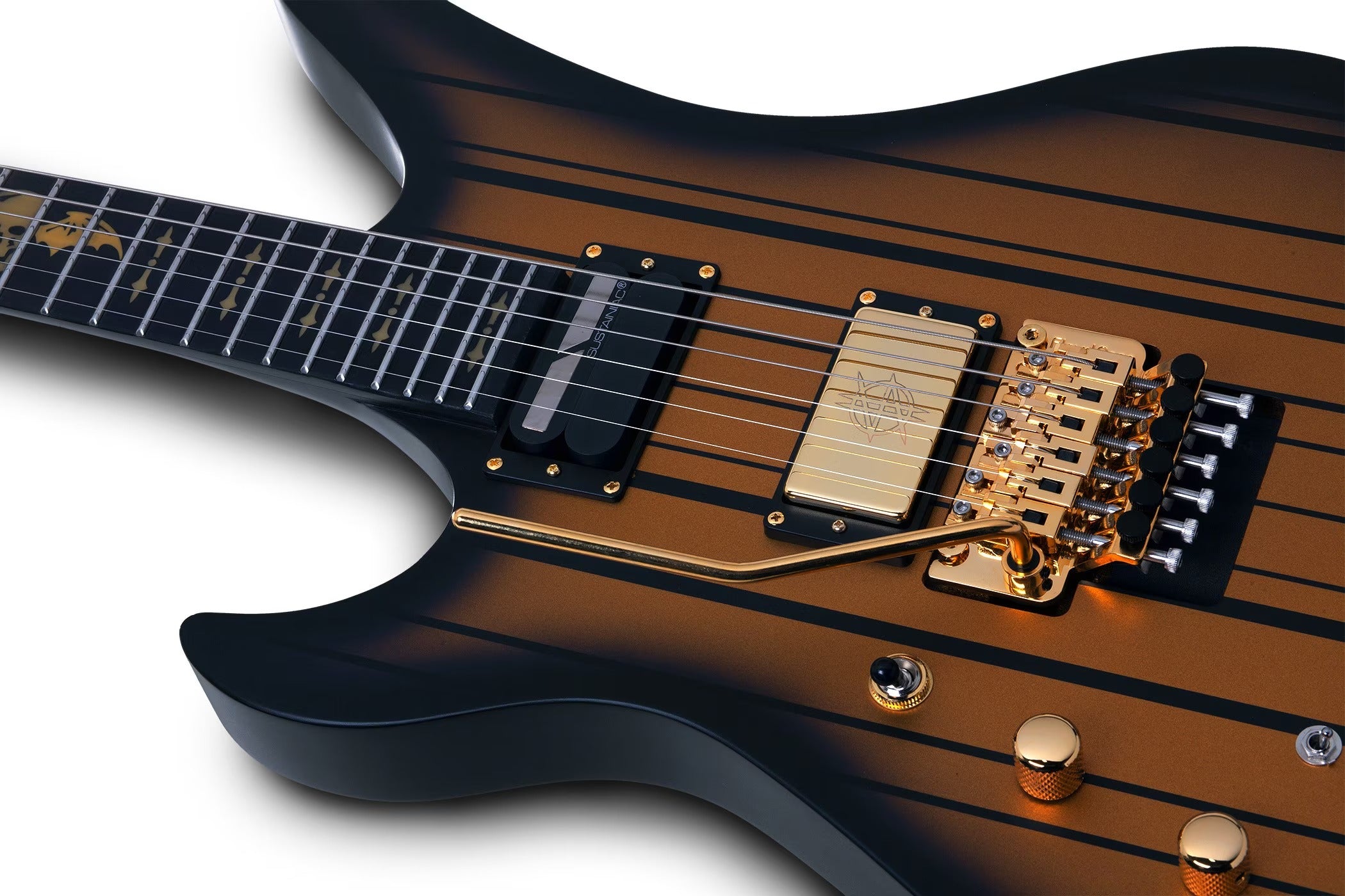 Schecter Synyster Gates Custom-S Left-Handed Electric Guitar - Satin ...