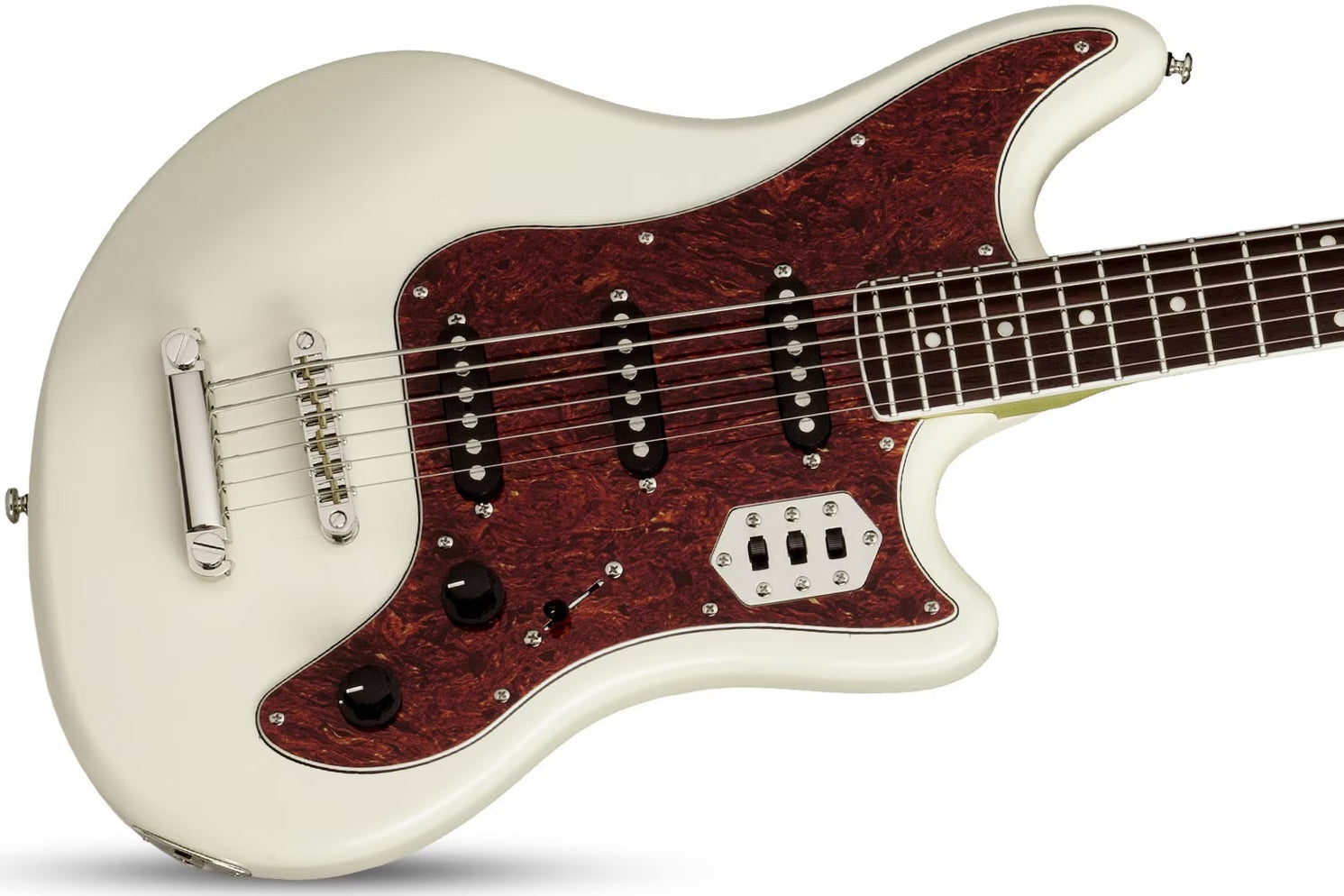 Schecter Hellcat VI Electric Guitar - Ivory Pearl | Music Bliss Malaysia