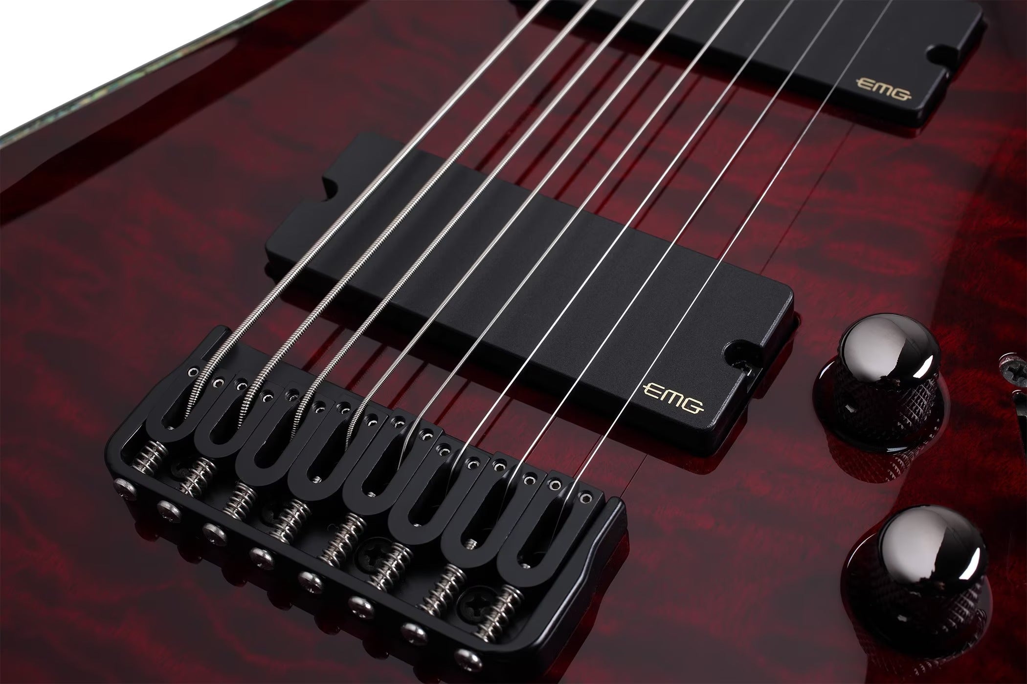 Schecter Hellraiser C-8 Electric Guitar - Black Cherry | Music Bliss ...