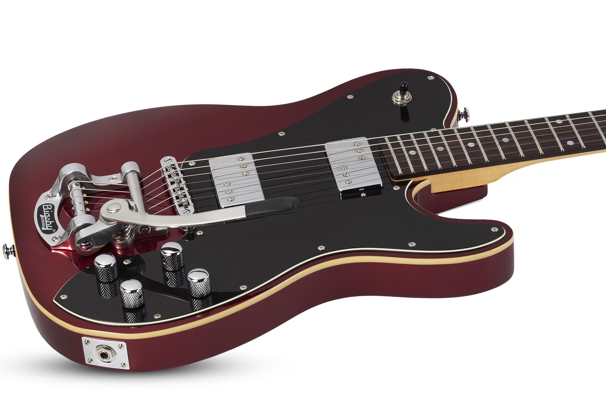 Schecter PT Fastback II B Electric Guitar - Metallic Red | Music Bliss ...