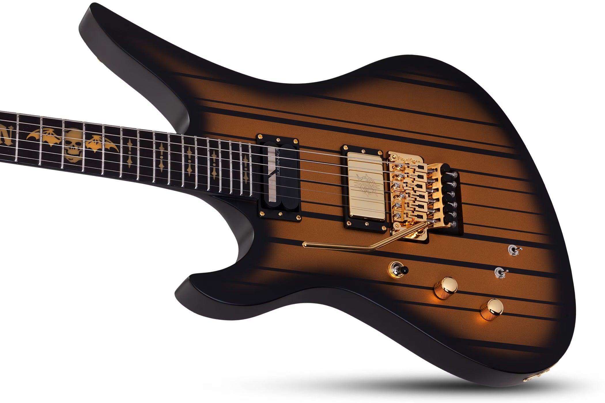 Schecter Synyster Gates Custom-S Left-Handed Electric Guitar - Satin ...