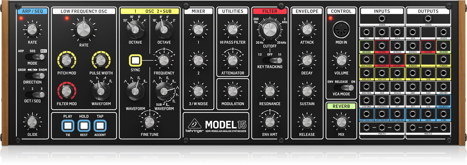 Behringer Model 15 Semi-modular Analog Synthesizer | Music Bliss Malaysia