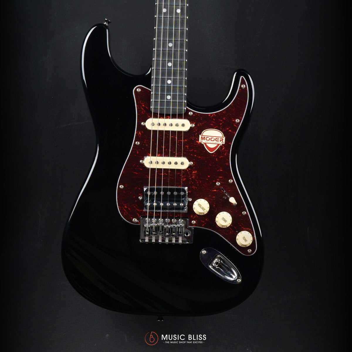Mooer MSC10 Pro Black Electric Guitar | Music Bliss Malaysia