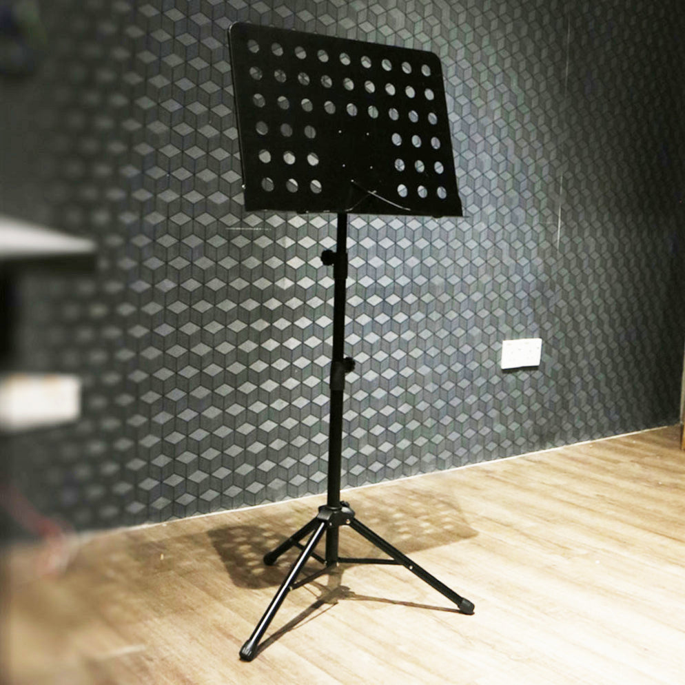 Bullet Groove Conductor Music Stand, Heavy Duty Conductor Music Stand ...