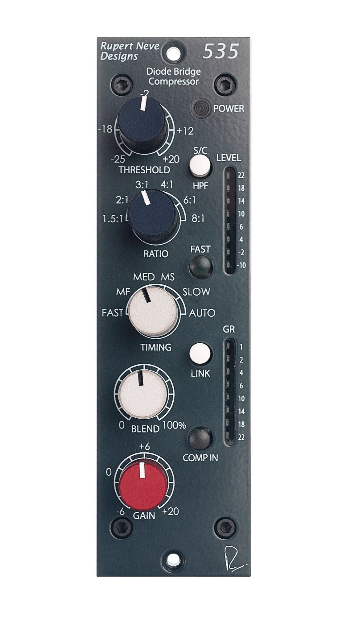 Rupert Neve Designs 535 500 Series Diode Bridge Compressor | Music ...