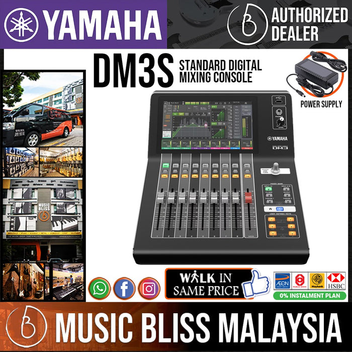 Yamaha DM3S 22-channel Digital Mixer (DM-3S) | Music Bliss Malaysia