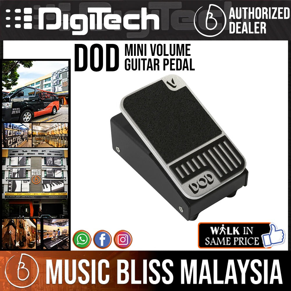 Digitech DOD Mini Volume Guitar Pedal | Music Bliss Malaysia
