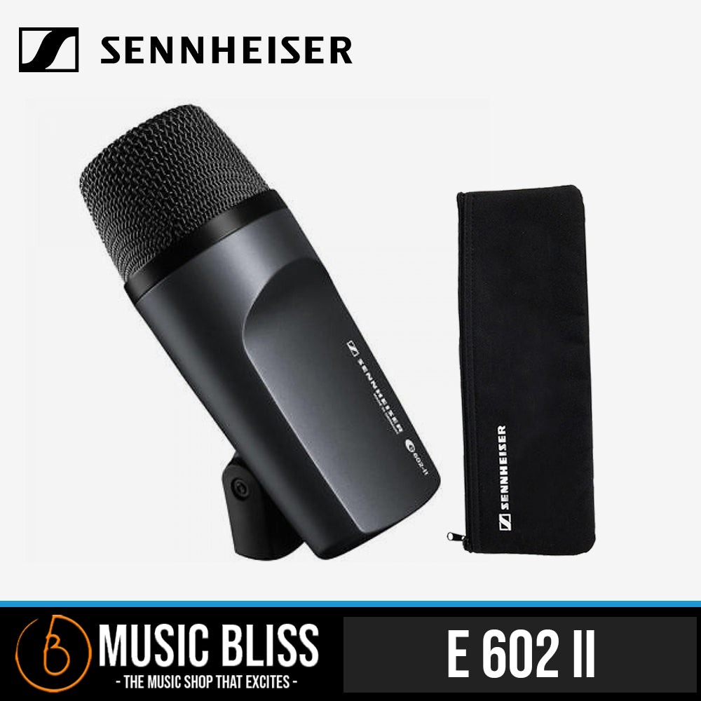 Sennheiser e 602-II Cardioid Bass Drum / Instrument Microphone (e602 II ...