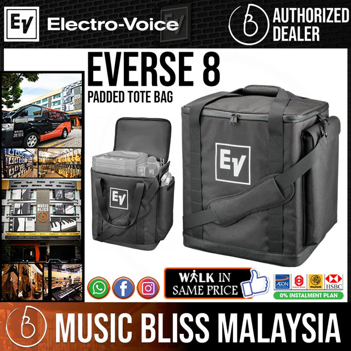 EV Electro-Voice Padded Tote Bag for Everse8 Speaker | Music Bliss Malaysia