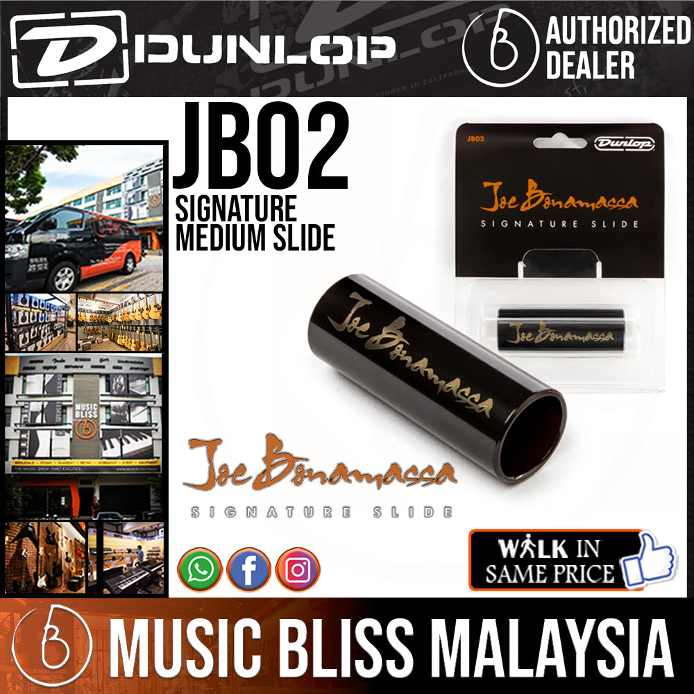 Jim Dunlop JB02 Joe Bonamassa Signature Medium Slide | Music Bliss Malaysia