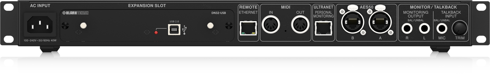 Midas M32C 40-channel Digital Rackmount Mixer (M-32C / M 32C) | Music ...