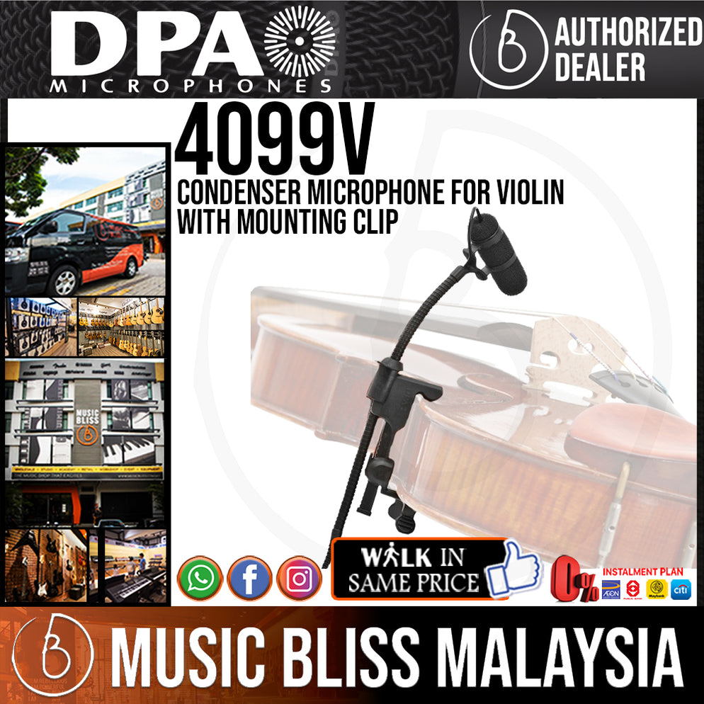 DPA d:vote 4099V Condenser Microphone for Violin | Music Bliss Malaysia