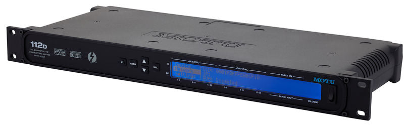 MOTU 112D 112x112 Thunderbolt / USB 2.0 Audio Interface with AVB ...