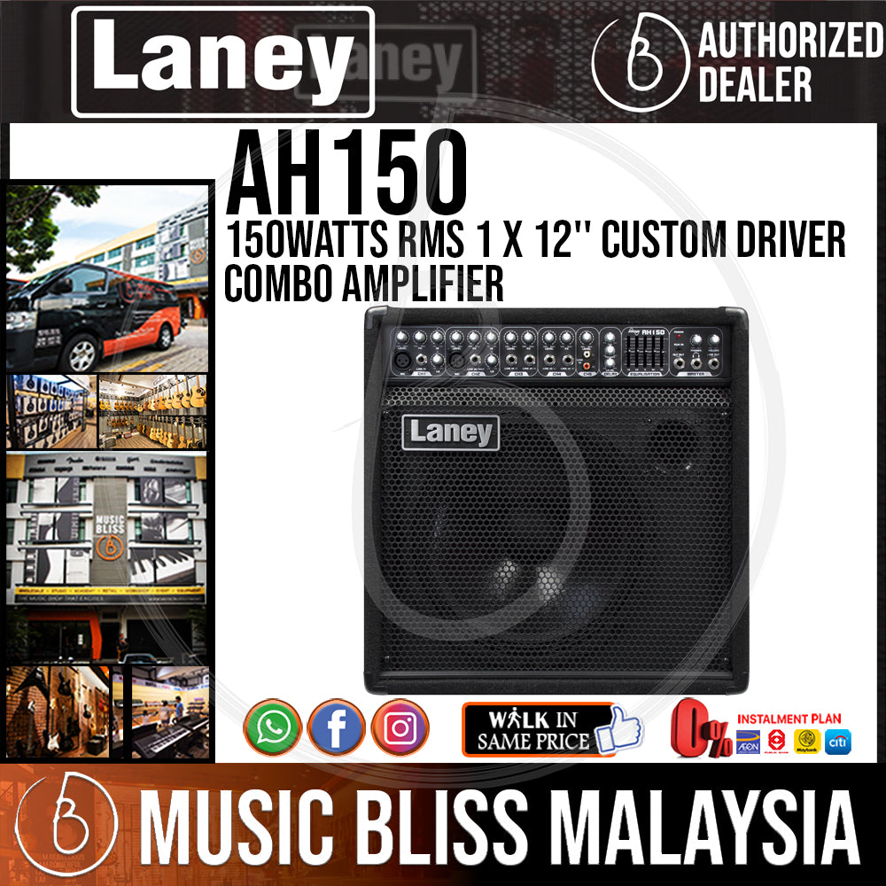 Laney AH150 RMS 1 x 12'' Custom Driver Combo Amplifier | Music Bliss ...