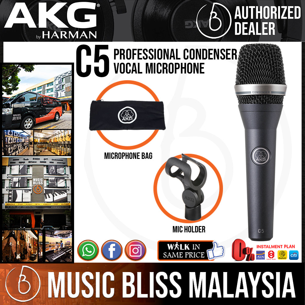 AKG C5 Professional Condenser Vocal Microphone (C 5) | Music Bliss Malaysia