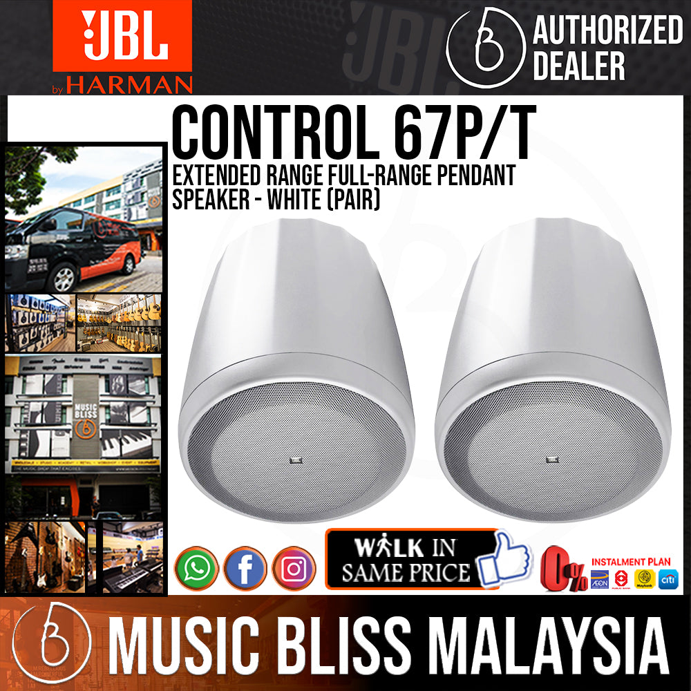 JBL Control 67P/T - White (Pair) (Control67P/T) | Music Bliss Malaysia