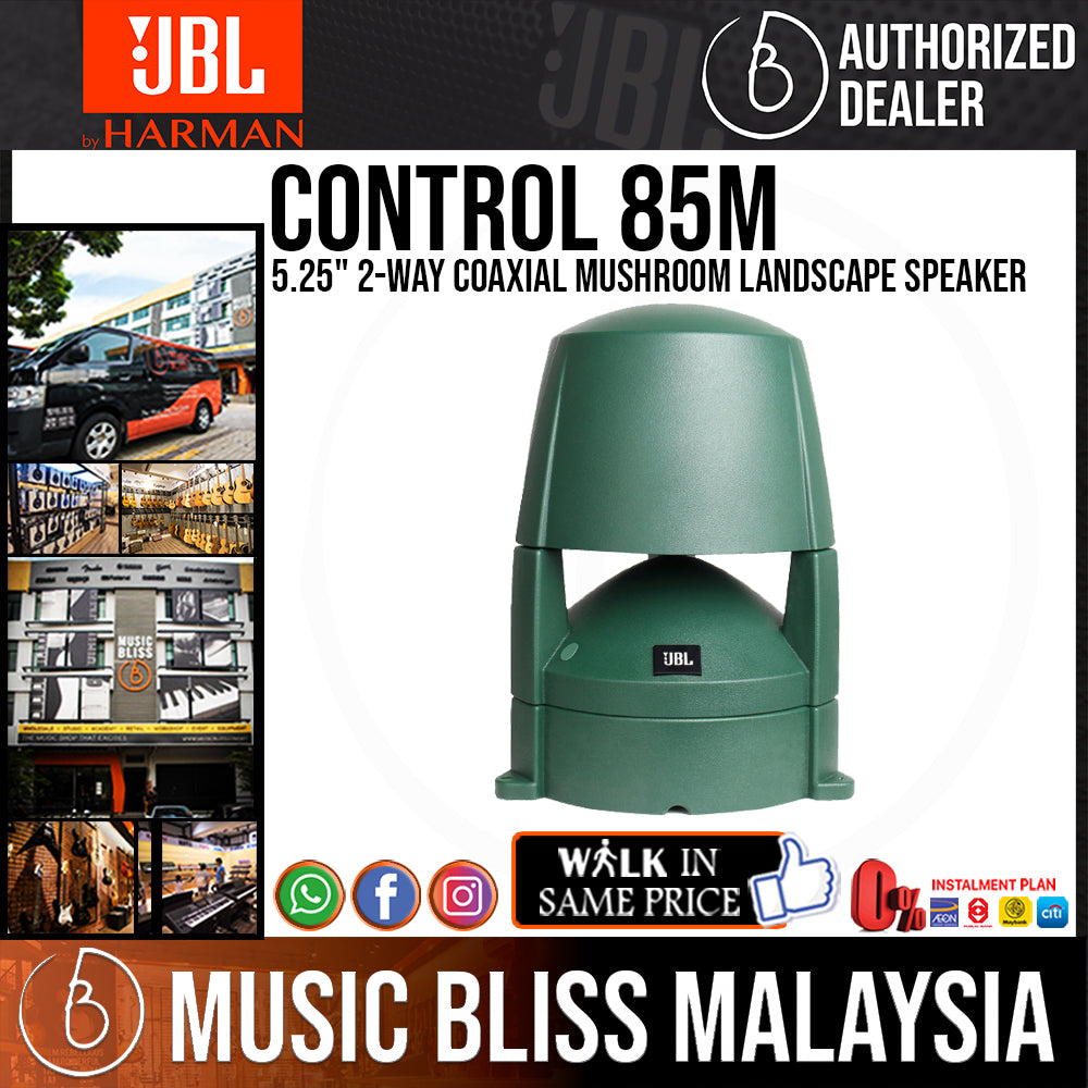 JBL Control 85M 5.25" 2-Way Coaxial Mushroom Landscape Speaker | Music ...
