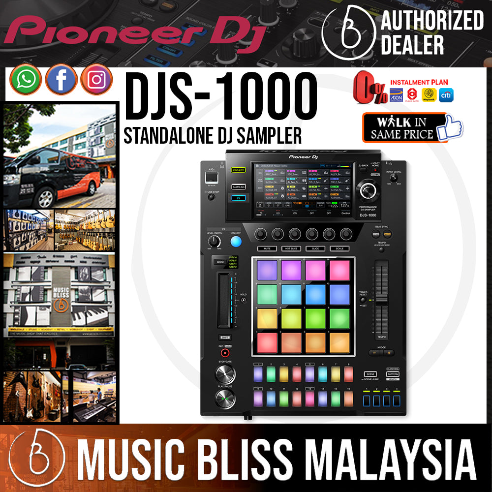 Pioneer DJ DJS-1000 Standalone DJ Sampler (DJS1000) | Music Bliss Malaysia