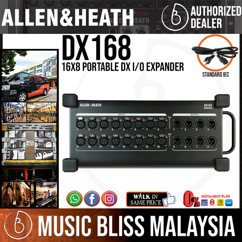 Allen & Heath DX168 Stage Box (DX-168) | Music Bliss Malaysia