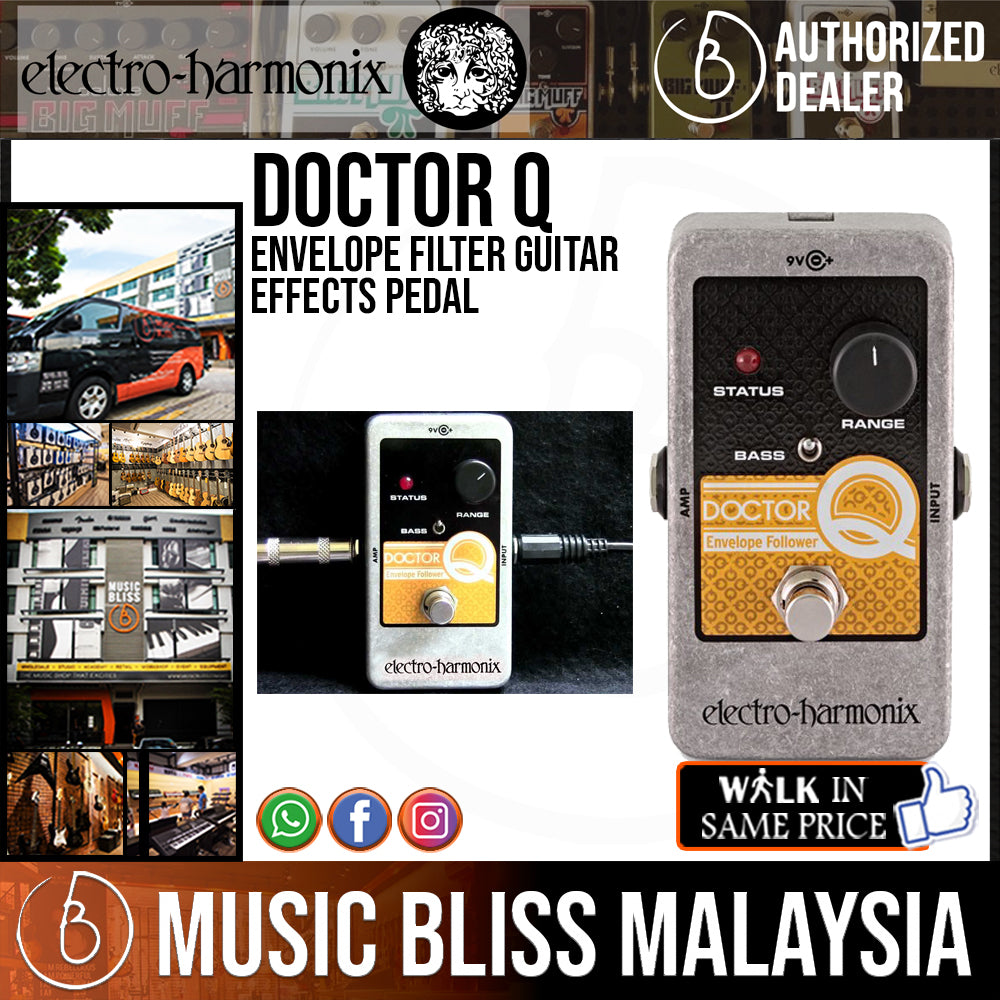 Electro Harmonix Doctor Q Envelope Filter Guitar Effects Pedal (Electro ...