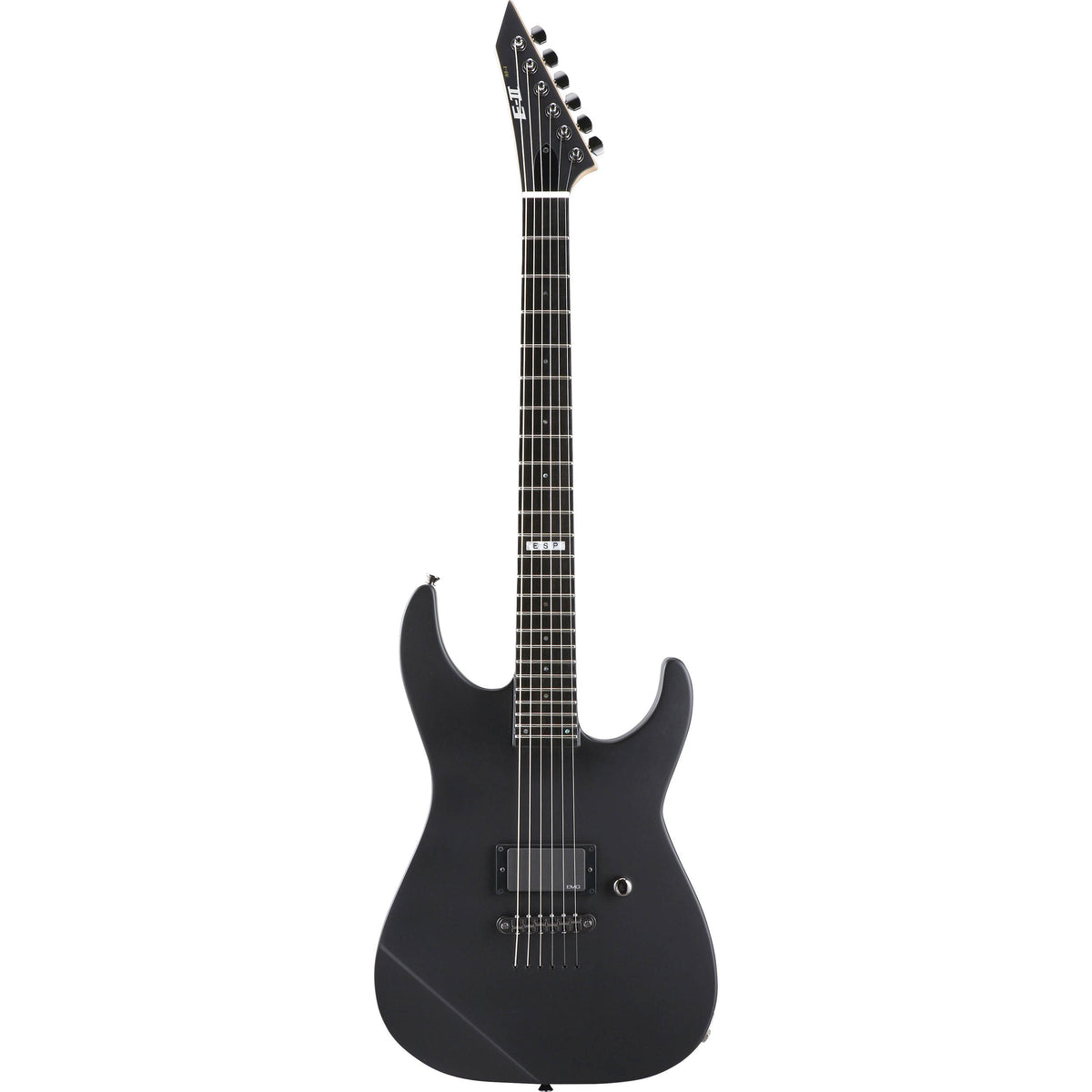 ESP Japan E-II MI NT Electric Guitar - Black Satin | Music Bliss Malaysia