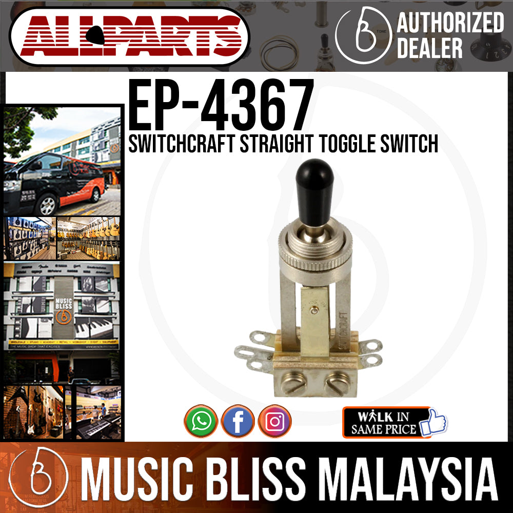 ALLPARTS EP-4367-000 Switchcraft Straight Toggle Switch (EP4367000 ...