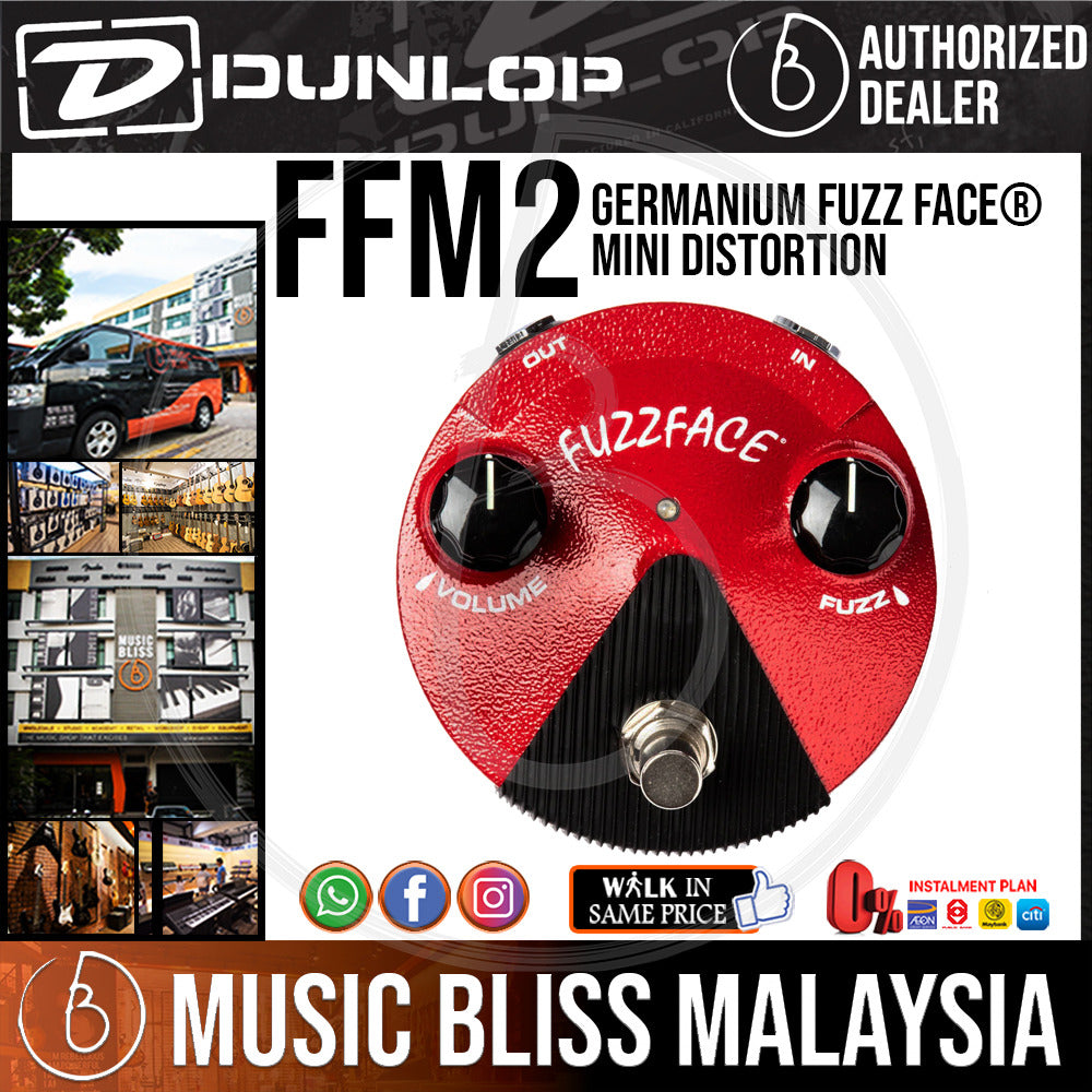 Jim Dunlop FFM2 Germanium Fuzz Face Mini - Germanium Transistor (FFM-2 ...
