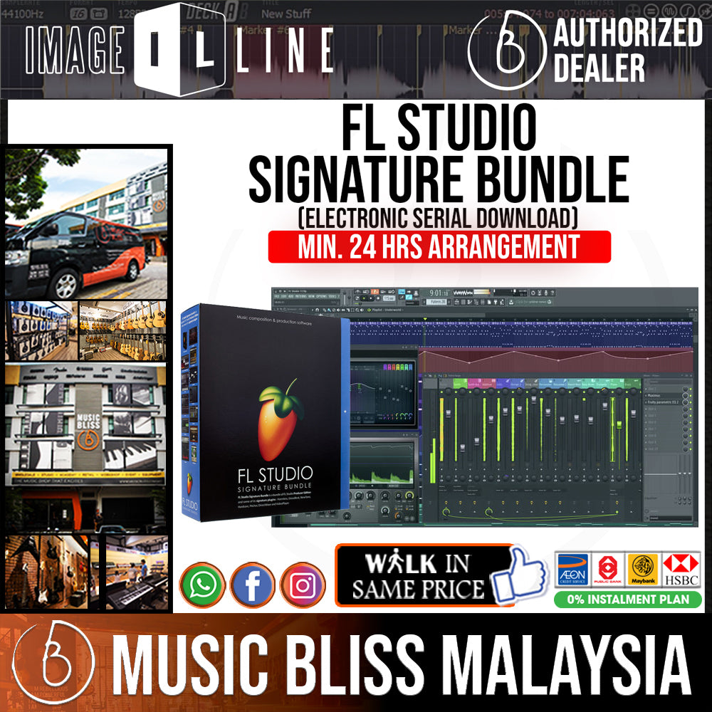 Image-Line FL Studio 21 Signature Edition (Electronic Serial Download) | Music Bliss Malaysia