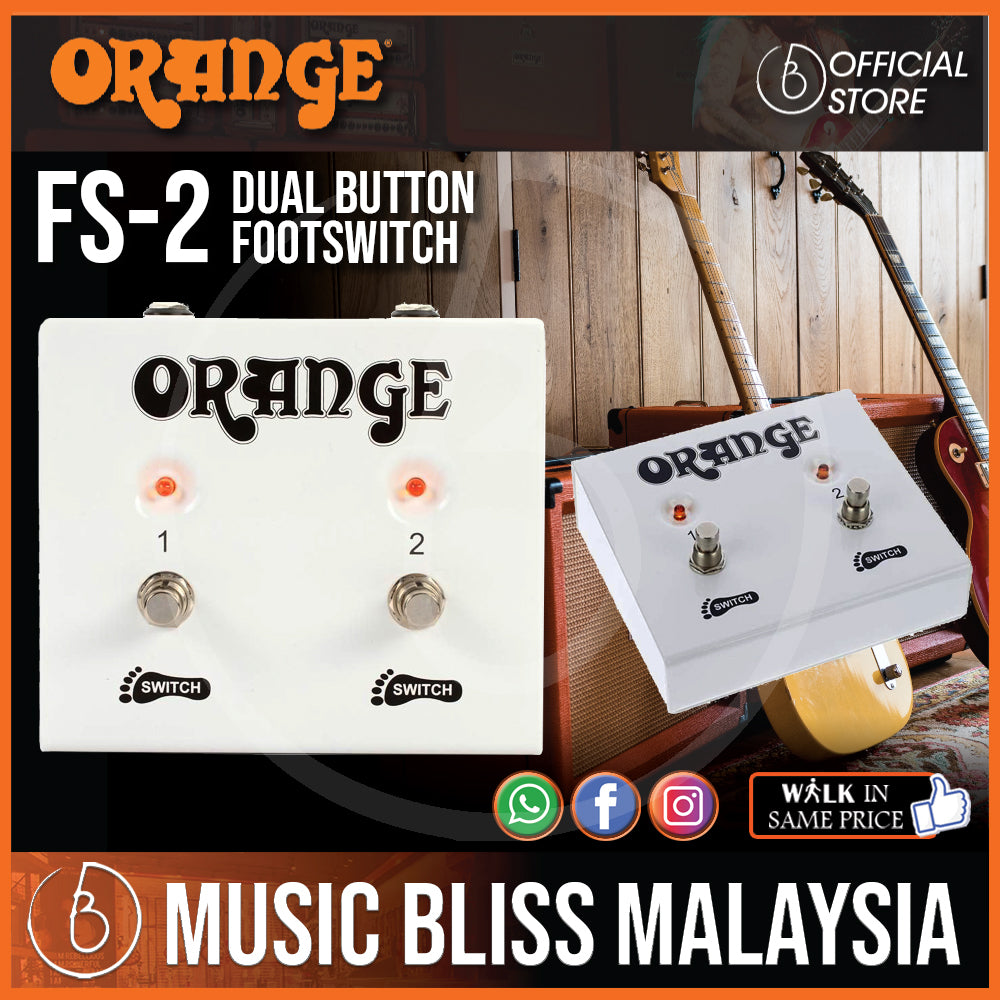 Orange FS-2 Dual Function Footswitch | Music Bliss Malaysia