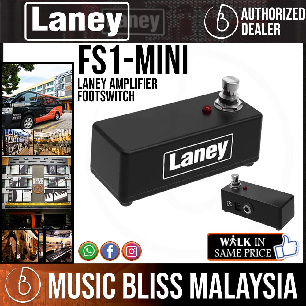 Laney FS1-MINI Single Footswitch Mini Pedal (FS1) | Music Bliss Malaysia