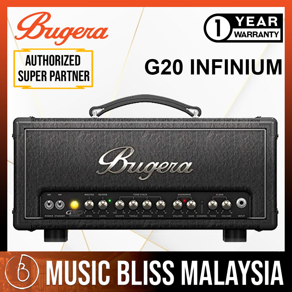 Bugera G20 Infinium 20-watt Class-A Tube Head | Music Bliss Malaysia