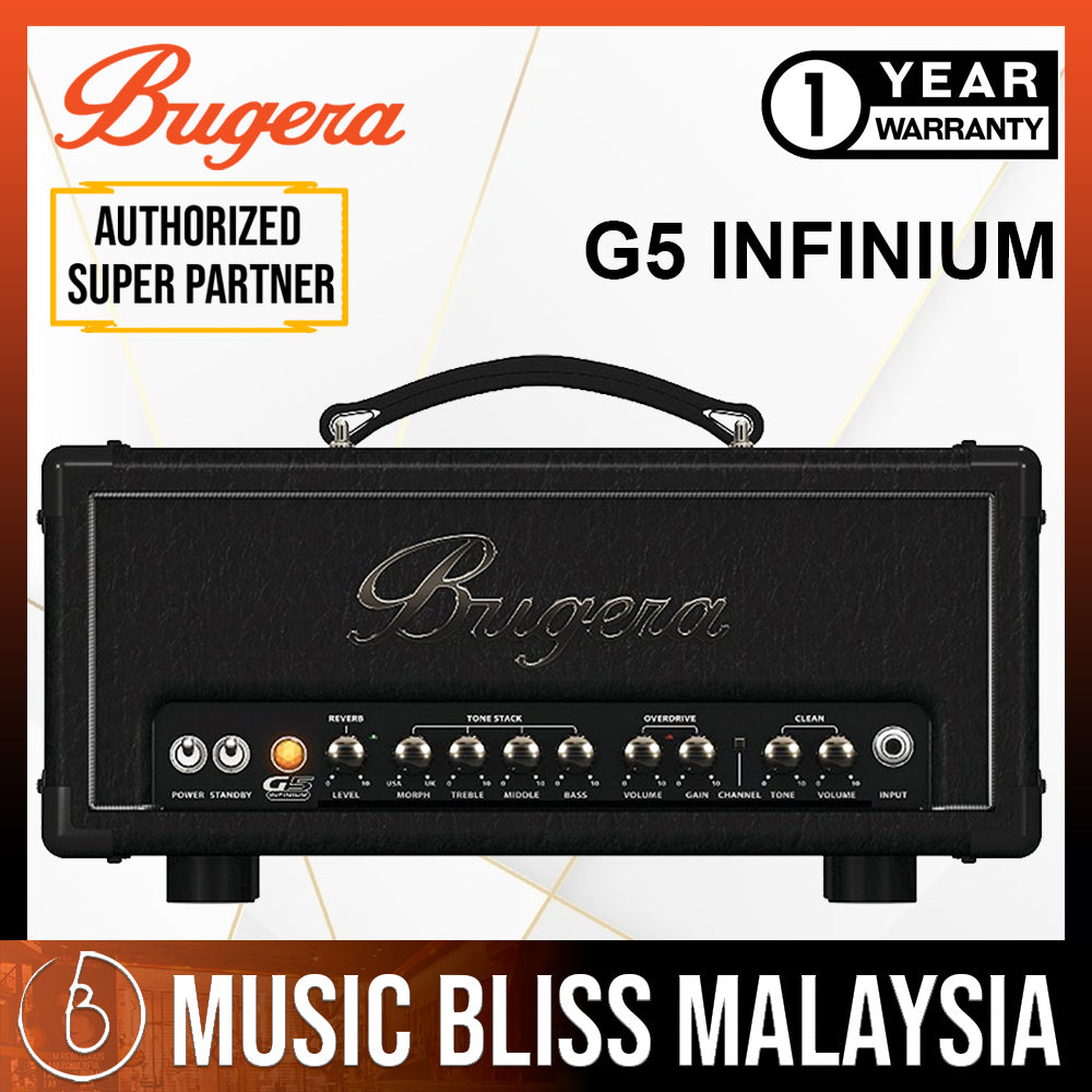 Bugera G5 Infinium 5-watt Class-A Tube Head | Music Bliss Malaysia