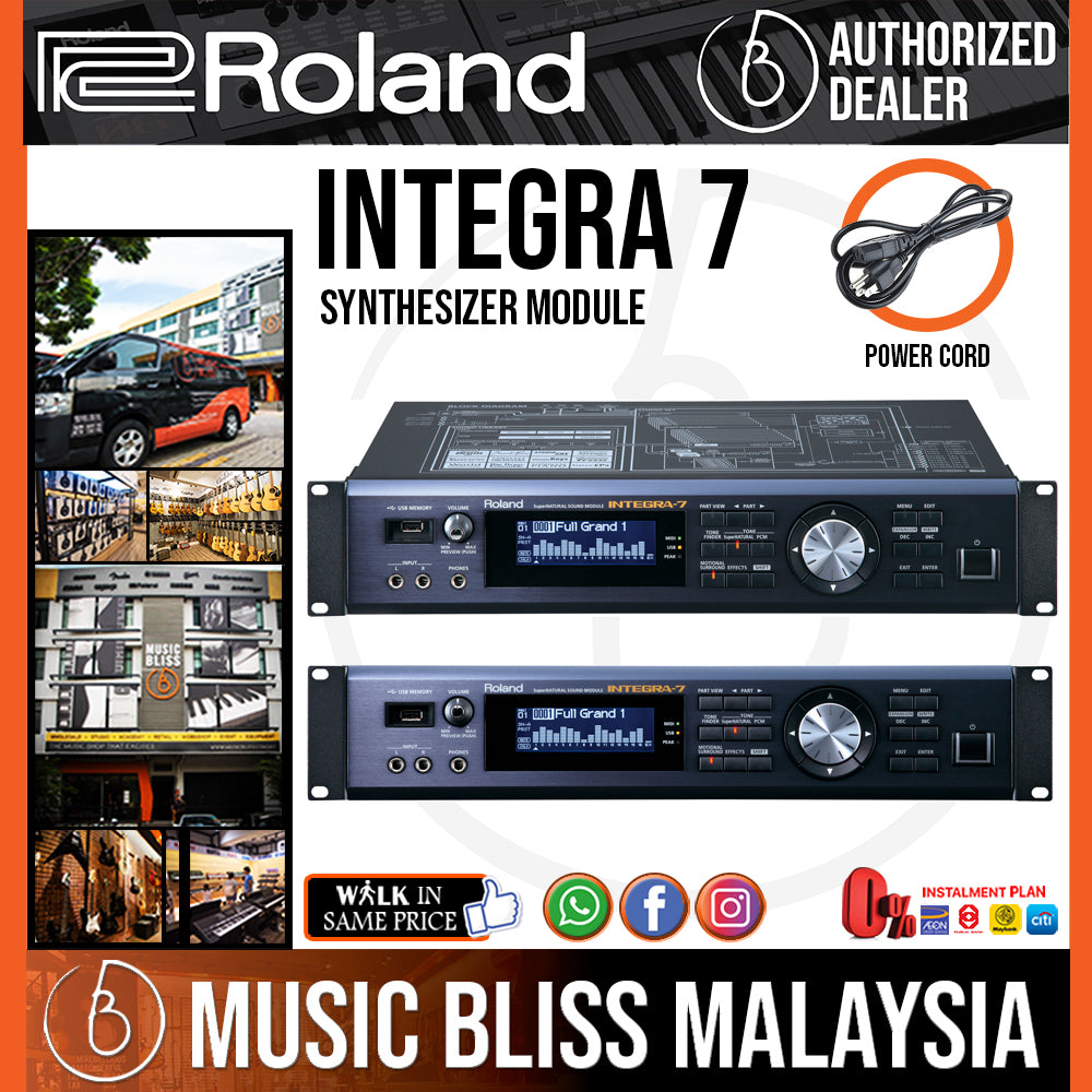 Roland INTEGRA-7 SuperNATURAL Sound Module (INTEGRA7 INTEGRA 7) | Music ...