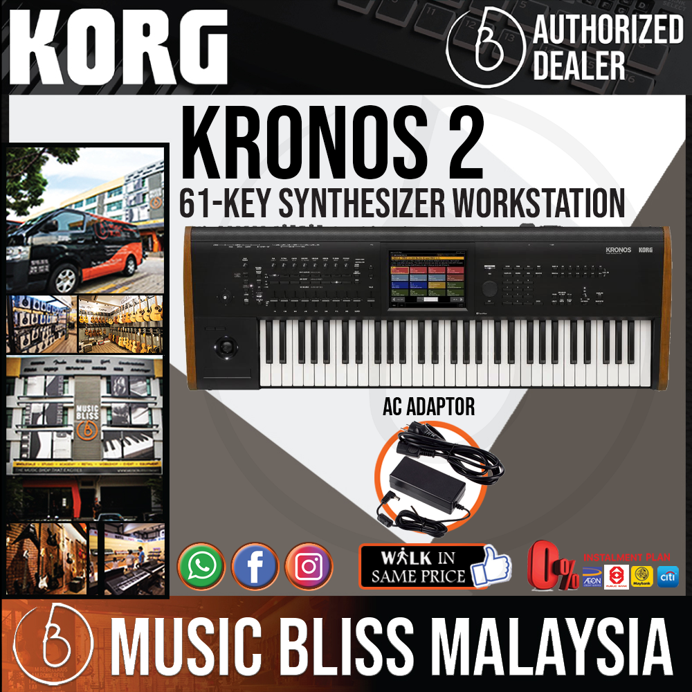 Korg KRONOS2-61 Synthesizer Workstation | Music Bliss Malaysia